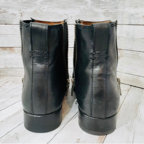 Frye | Shoes | Black Frye Carly Chelsea Zip Boots Size 6 | Poshmark